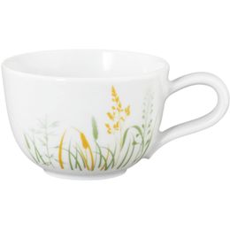 Espressotasse Seltmann Weiden "Liberty - Meadow Grasses green", wei&szlig;, gr&uuml;n, curry, B:7cm H:4,6cm &Oslash;:9,5cm, Porzellan, Trinkgef&auml;&szlig;e, Espressotasse, Espressoobertasse 0,09 l