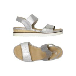 Rieker Sandalen Damen Gr&ouml;&szlig;e 40 Second Hand silber
