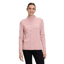Betty Barclay Damen Strickpullover "Damen mit Stehkragen", rosa, Gr. 48, Strick, Obermaterial: 50% Viskose, 27% Polyamid, 23% Polyester, Pullover,