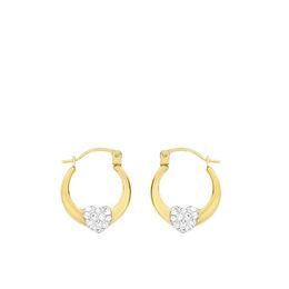 Lucardi Earrings 'Klassisch' female Gold size Onesize