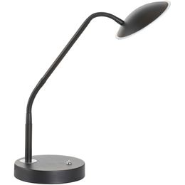 Fischer und Honsel Stehlampe "Tallri", 1, H: 60cm, 1 Stk., beige, FISCHER & HONSEL, Büro, Leuchten, langlebige LED, dimmbar