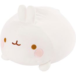 Nici Jungen Plüschfigur "Molang, liegend, 30 x 40 cm", weiß, Polyester, B:30cm H:19cm L:40cm, Plüschfiguren