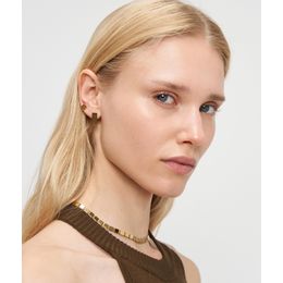 Damen Paar Ohrh&auml;nger "Schmuck Geschenk Edelstahl Ohrringe Berlin Nights", Edelstahlgelbgoldfarben, Liebeskind Berlin, Edelstahl, Ohrringe
