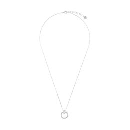 Amor Damen Kette mit Anh&auml;nger "Kreis", Silber 925 (Sterlingsilber), L: 45 B: 0,6mm, silber, Silber 925 (Sterlingsilber), B:0,6mm, Halsketten, mit