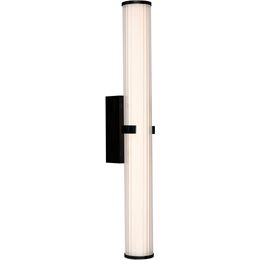 Searchlight Wandleuchte "Clamp Wall Light", 1, H: 63cm, 1 Stk., schwarz, Badezimmer, Leuchten