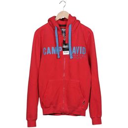 CAMP DAVID Sweater Herren Gr&ouml;&szlig;e L Second Hand rot