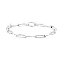 Tamaris Damen Charm-Armband "Schmuck Geschenk Edelstahl Charm Armkette The Link Chain", 18cm, Edelstahl, silber, Edelstahl, Armb&auml;nder