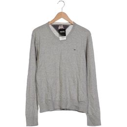 Tommy Jeans Pullover Herren Gr&ouml;&szlig;e L Second Hand grau