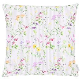 Kissenh&uuml;lle Apelt "3105", lila, bunt, B:49cm H:0,5cm L:49cm, Mischgewebe, Bezug: 75% Baumwolle, 25% Polyester, Kissenbez&uuml;ge, Kissenh&uuml;lle