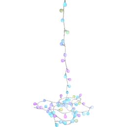 AM Design LED-Lichterkette "Kugel", Kabell&auml;nge 5m x Gesamtl&auml;nge 7,5m, bunt, Lichterketten
