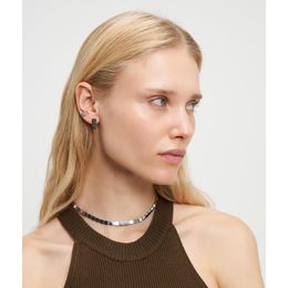 Damen Paar Ohrh&auml;nger "Schmuck Geschenk Edelstahl Ohrringe Berlin Nights", Edelstahledelstahlfarben, Liebeskind Berlin, Edelstahl, Ohrringe