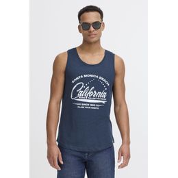 Blend Herren Tanktop "BHGalifo", blau, Gr. S, Web, 100% Baumwolle, Tops, Lässiges Tanktop mit Print