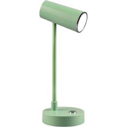 LED Tischleuchte "Lenny", 1, H: 28cm, 1 Stk., grün, REALITY LEUCHTEN, Leuchten, Akku Tischlampe mit USB-C Anschluss, dimmbar, Lichtfarbe einstellbar