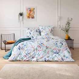 Bettw&auml;sche Estella, bunt, Mako-Interlock-Jersey, Obermaterial: 100% Baumwolle, Bettw&auml;sche, "Delphine"