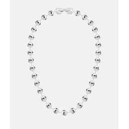 Damen Edelstahlkette "Schmuck Geschenk Halskette Steel Ball", Edelstahl, L: 45 B: 7mmedelstahlfarben, Liebeskind Berlin, Edelstahl, B:7mm, Halsketten