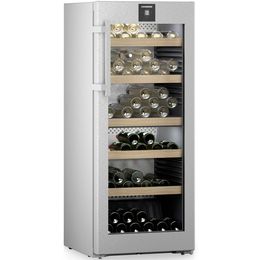 Liebherr Weintemperierschrank "WPsd 4652_994608251", B:59,7cm H:145,4cm T:67,5cm, silber, Weink&uuml;hlschr&auml;nke
