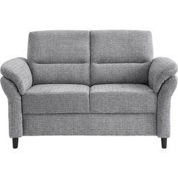 2-Sitzer Home Affaire, B:147cm H:90cm T:89cmgrau, 100% Polyester, Sofas, "Cavoli"