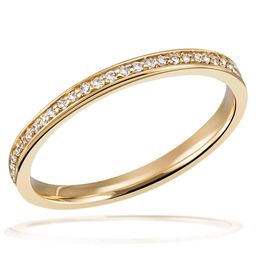 Goldmaid Damen Goldring, Diamanten Gelbgold 585goldfarben, Diamanten, Gelbgold 585, Fingerringe