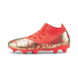 Puma Sportschuh 'Neymar Jr FUTURE 3.4' Jungen Gr&ouml;&szlig;e 32 gold / orange