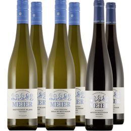 Weingut Meier Entdeckerpacket Trocken - Pfalz &ndash; Probierpaket Qualit&auml;tswein