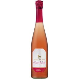 Winzergenossenschaft Wolfenweiler Der mit dem Wolf Secco Ros&eacute; Cuv&eacute;e - Baden &ndash; Perl- & Schaumwein Perlwein zugesetzter Kohlens&auml;ure