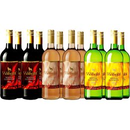 Winzergenossenschaft Wolfenweiler 10+2 Gl&uuml;hweinmischpaket - Baden &ndash; Probierpaket Diverse