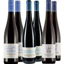 Weingut Meier Rotweinpaket Trocken - Pfalz &ndash; Probierpaket Qualit&auml;tswein