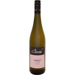 Weingut Borth &ldquo;S&ldquo; Riesling 2018 Trocken - Adolzfurter Lindelberg W&uuml;rttemberg &ndash; Wei&szlig;wein Sp&auml;tlese