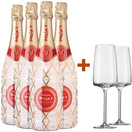 Wirwinzer Select Champagner-Paket mit gratis Gl&auml;sern - Champagne &ndash; Probierpaket Keine Angabe