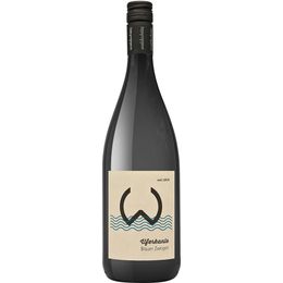 Weinhof Anton Waldsch&uuml;tz Uferkante Blauer 1,0 L Zweigelt 2024 Trocken - Urgestein-Lehm und L&ouml;ss Nieder&ouml;sterreich &ndash; Rotwein Qualit&auml;tswein