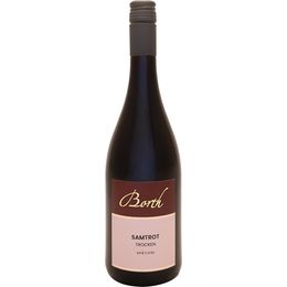 Weingut Borth Samtrot 2024 Trocken - Adolzfurter Schneckenhof W&uuml;rttemberg &ndash; Rotwein Sp&auml;tlese