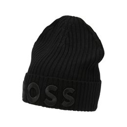 BOSS Beanie female Black size One Size