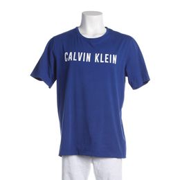 Calvin Klein T-Shirt Herren Gr&ouml;&szlig;e L Second Hand blau