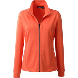 LPO Damen Trainingsjacke "Abby II", orange, Gr. 34, 60% Polyester, 40% Baumwolle, Jacken, glatt mit matter Struktur