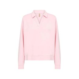 soyaconcept Damen Strickpullover "Soya Concept Sweater SC-BANU", rosa, Gr. L, Obermaterial: 48% Modal, 48% Polyester, 4% Elasthan, Pullover