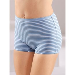 w&auml;schepur W&Auml;SCHEPUR Damen Panty, Gr. 50, blau, 57% Baumwolle, 38% Polyester, 5% Elasthan, Unterhosen