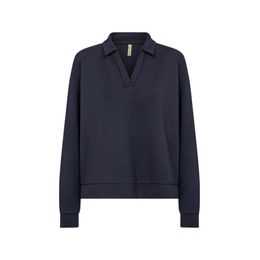 soyaconcept Damen Strickpullover "Soya Concept Sweater SC-BANU"6910 navy, Gr. M, Obermaterial: 48% Modal, 48% Polyester, 4% Elasthan, Pullover