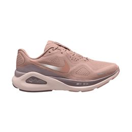 Nike Damen Laufschuh "Nike Structure 26", Gr. 42particle pink, mtlc rose gold, taupe grau, Synthetik, Textil, Schuhe