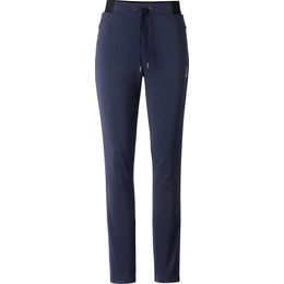 LPO Damen Trainingshose "Thora II", blau, Gr. 44, Jersey, 47% Baumwolle, 46% Polyester, 7% Elasthan, Hosen, aus strapazierf&auml;higem Double Face Material