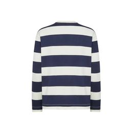 soyaconcept Damen Strickpullover "Soya Concept Sweater SC-BARNI", blau, Gr. L, Obermaterial: 48% Modal, 48% Polyester, 4% Elasthan, Pullover