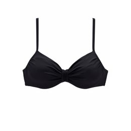 Lascana Bikini-Top Damen Gr&ouml;&szlig;e 70 schwarz