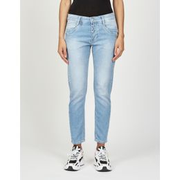 Gang Damen Relax-fit-Jeans "Gang Jeans Relaxed Fit 94GERDA CROPPED"denim blau, Gr. 26, Denim/Jeans, 98% Baumwolle, 2% Elasthan, Jeans