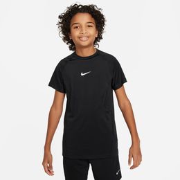 T-Shirt Nike "B NP DF SS TOP 24", Jungen, Gr. M (140/146), schwarz, wei&szlig;, Obermaterial: 89% Polyester, 11% Elasthan, Shirts T-Shirt