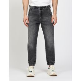 Relax-fit-Jeans Gang "Gang Jeans Relaxed Fit 94MILO", Herren, Gr. 32, schwarz denim, 98% Baumwolle, 2% Elasthan, Jeans