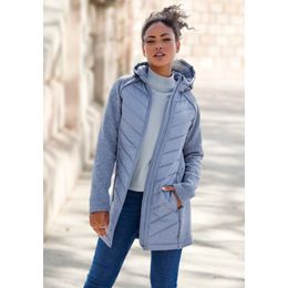 Vivance Damen Steppjacke, blau, Gr&ouml;&szlig;e 36