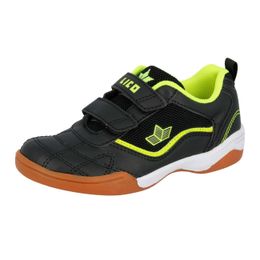 Lico Kinder Hallenschuh "Sportschuh Ben V", Gr. 32, schwarz, Synthetik, Schuhe