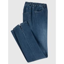Classic Basics Herren Bequeme Jeansblau, stone, washed, Gr. 23, unifarben, 81% Baumwolle, 17% Polyester, 2% Elasthan, Jeans
