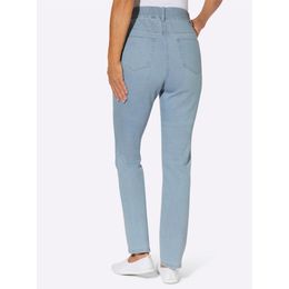 Classic Basics Damen Bequeme Jeans, blau, Gr. 40, unifarben, 81% Baumwolle, 17% Polyester, 2% Elasthan, Jeans