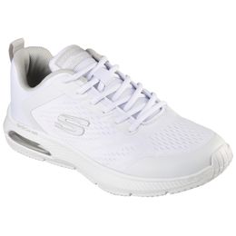 Skechers Herren Sneaker "Dyna Air", Gr. 42, wei&szlig;, Synthetik, Textil, Schuhe, mit Air-Cooled Memory Foam, Freizeitschuh, Halbschuh, Schn&uuml;rschuh