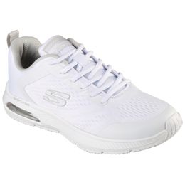 Skechers Herren Sneaker "Dyna Air", Gr. 48,5, wei&szlig;, Synthetik, Textil, Schuhe, mit Air-Cooled Memory Foam, Freizeitschuh, Halbschuh, Schn&uuml;rschuh